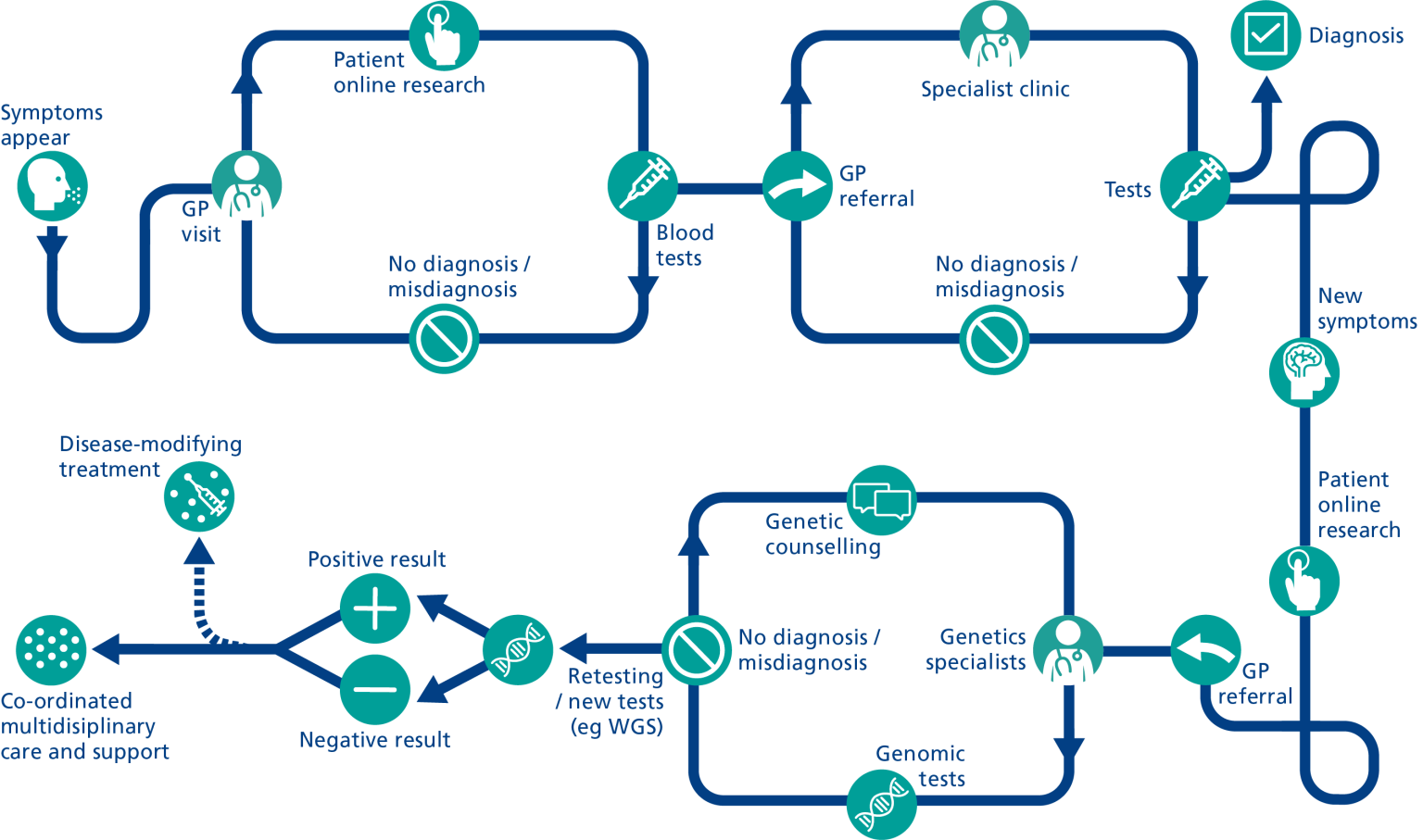 Diagnostic odyssey in rare disease — Knowledge Hub